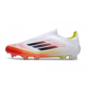 Adidas F50 Laces Elite FG Pure Victory Pack - Footwear White/Red/Solar ...