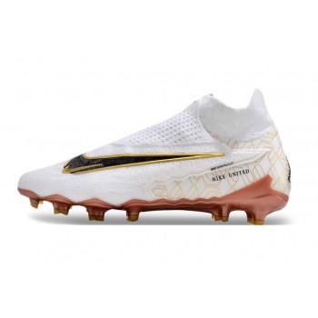 Nike Phantom GX United Golden Pack Elite DF FG - White/Gold/Black